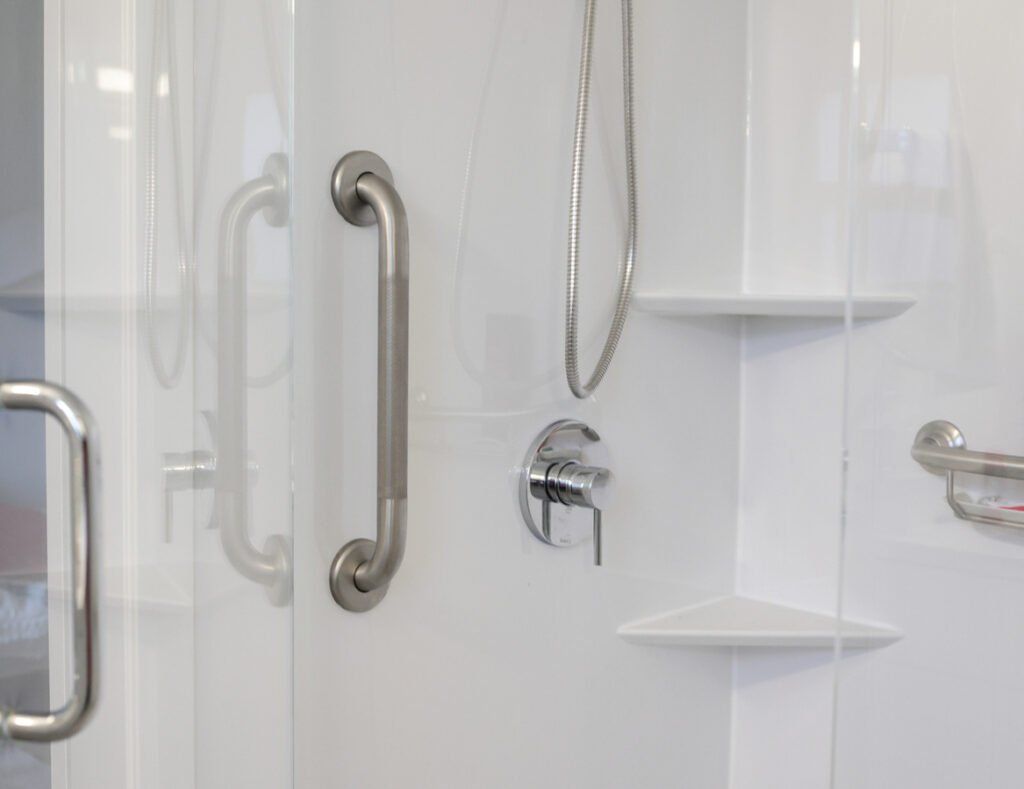 Where To Install Grab Bars For Shower Safety | Trualta