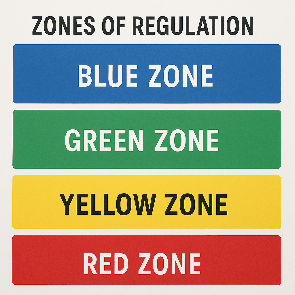 Caregiver Guide To Zones Of Regulation For Kids | Trualta